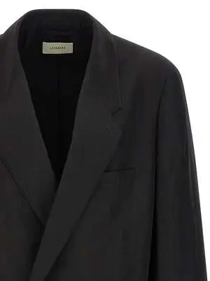 LEMAIRE Soft Db Blazer In Tropical Wool Blend