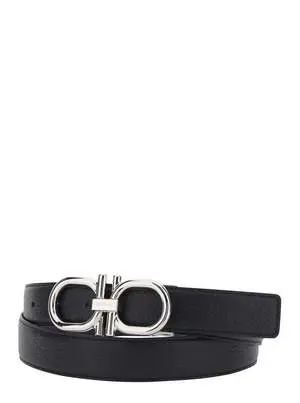 FERRAGAMO Gancini Buckle Leather Belt - Multicolor