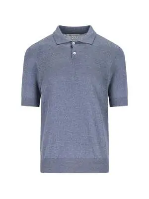 Brunello Cucinelli Short Sleeve Polo - Multicolor