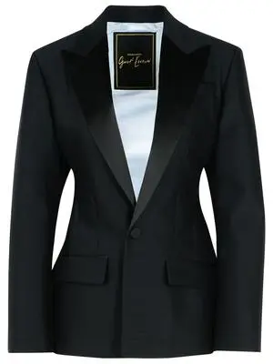Dsquared2 Virgin Wool Blend Blazer - Black