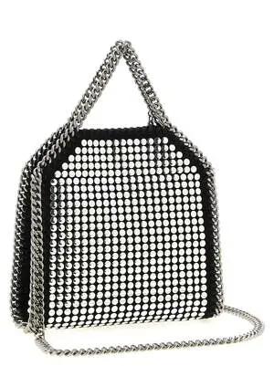 Stella McCartney Tiny Falabella Handbag With Stud Appliqu