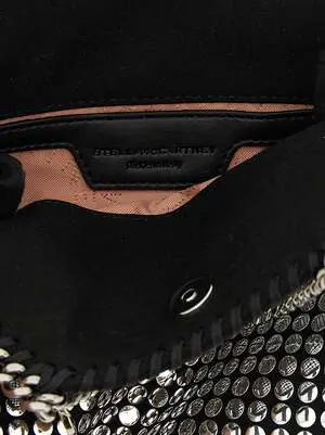 Stella McCartney Tiny Falabella Handbag With Stud Appliqu