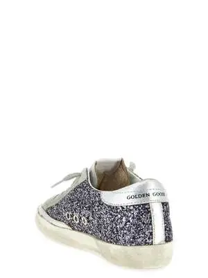 GOLDEN GOOSE Superstar Sneakers With Metallic And Glitter Details
