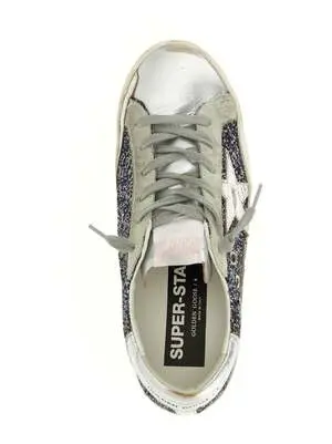 GOLDEN GOOSE Superstar Sneakers With Metallic And Glitter Details