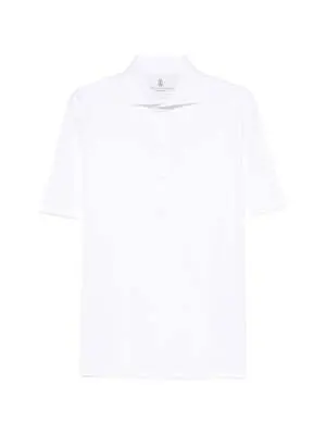 Brunello Cucinelli Short Sleeve Polo - Multicolor