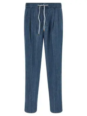Brunello Cucinelli Lightweight Denim Jeans - Blue