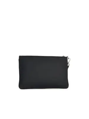 Dolce & Gabbana Nylon Beauty Pouch With Logo