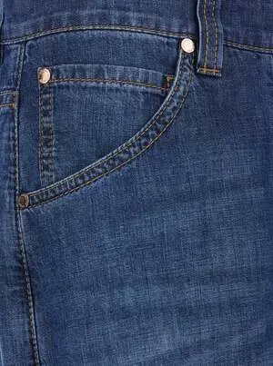 Brunello Cucinelli Five-pocket Denim Jeans With Faded Effect - Multicolor