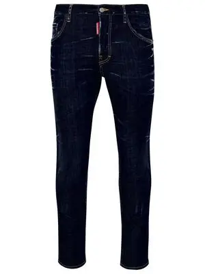 Dsquared2 Cotton Skater Jeans - Blue