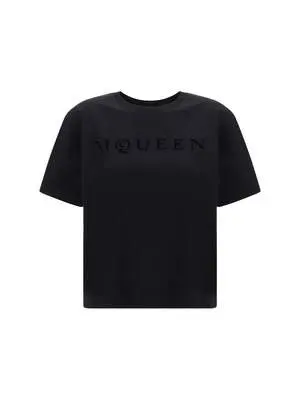 Alexander McQueen Logo T-shirt - Black