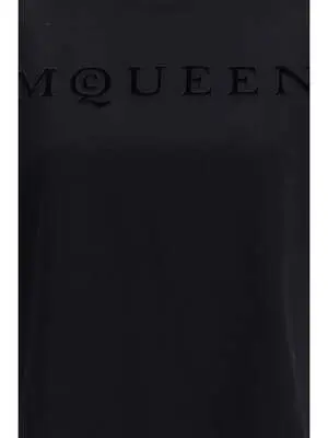 Alexander McQueen Logo T-shirt - Black