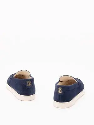 Brunello Cucinelli Suede Loafers - Multicolor
