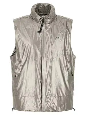 C.P. COMPANY The Metropolis Series Vest - Silver