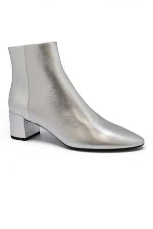 Saint Laurent Loulou 50 Leather Ankle Boots