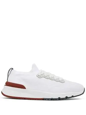 Brunello Cucinelli Knit Lace-up Sneakers