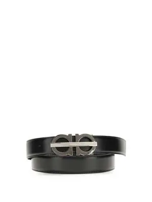 FERRAGAMO Reversible And Adjustable Gancini Belt