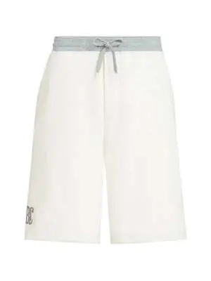 Brunello Cucinelli Linen Bermuda Shorts - Multicolor