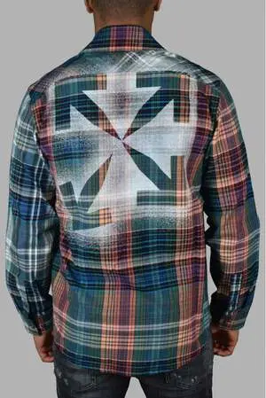 Off-White Checked Shirt