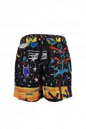Palm Angels Graphic Print Swim Shorts