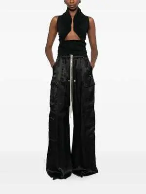 Rick Owens Sleeveless Draped Jersey Top