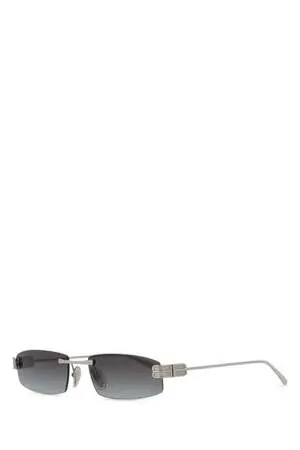 Balenciaga BALENCIAGA Metal Gossip Sunglasses Silver