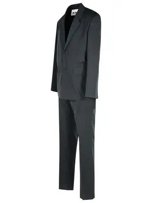 JIL SANDER Grey Wool Suit