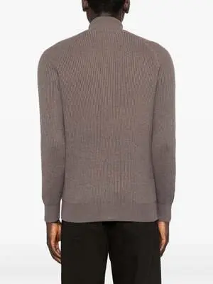 Brunello Cucinelli Zip-front Cardigan - Multicolor