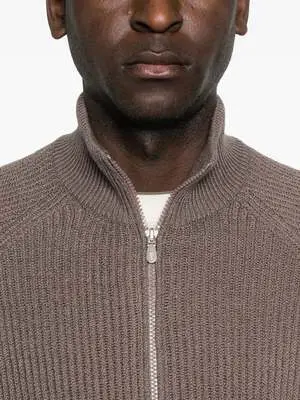 Brunello Cucinelli Zip-front Cardigan - Multicolor