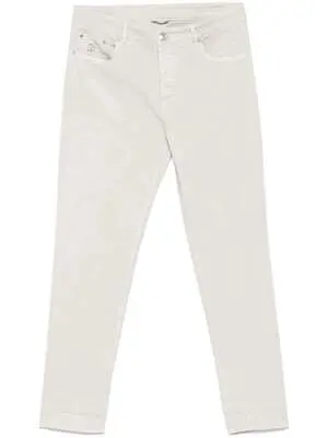 Brunello Cucinelli Garment-dyed Comfort Lightweight 5-pocket Jeans - Multicolor