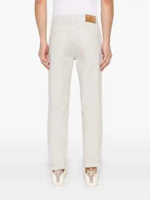 Brunello Cucinelli Garment-dyed Comfort Lightweight 5-pocket Jeans - Multicolor
