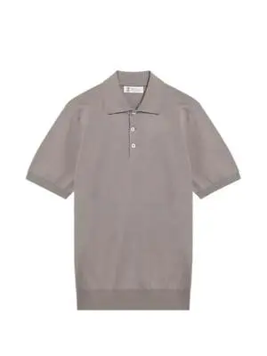 Brunello Cucinelli Lightweight Knit Polo - Multicolor