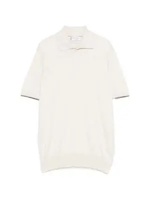Brunello Cucinelli Lightweight Knit Polo - Multicolor