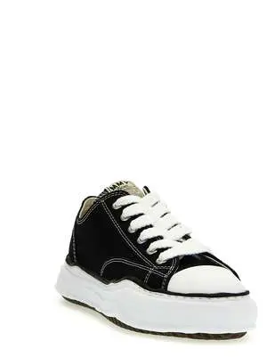 Mihara Yasuhiro Peterson Low Top Cotton Canvas Sneakers - Multicolor