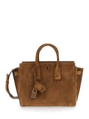 Saint Laurent Sac De Jour Handbag With Suede Details - Multicolor
