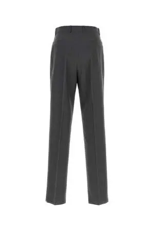 JIL SANDER Graphite Wool Trousers