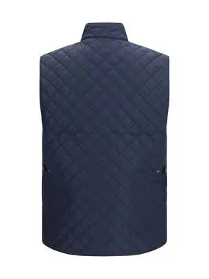 Belstaff Icon Quilted Nylon Gilet - Blue