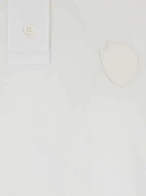 Brunello Cucinelli Cotton Polo With Logo Patch