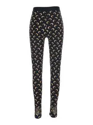 MARINE SERRE Moon Print Jersey Leggings - Multicolor