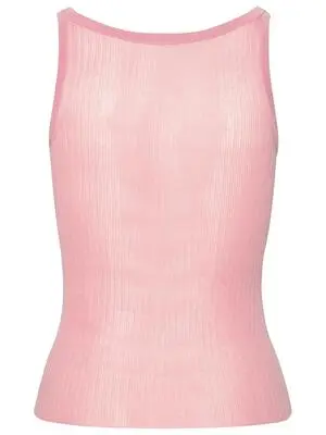 Max Mara Bastia Silk Tank Top - Pink