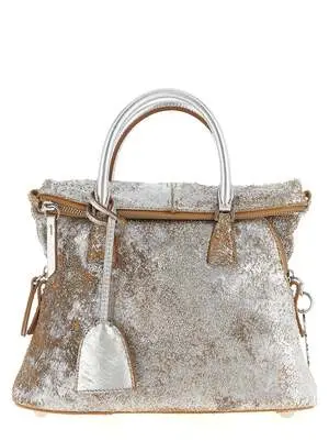 MAISON MARGIELA Maison Margiela 5AC Mini Handbag Silver