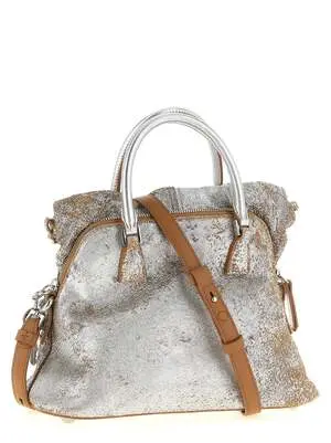 MAISON MARGIELA 5ac Mini Handbag - Silver