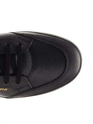 Saint Laurent Sl/61 Perforated Leather Low-top Sneakers - Black