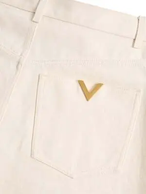 Valentino Garavani Loose Fit Denim Trousers