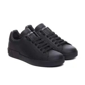 Dolce & Gabbana Portofino Leather Sneakers