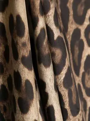 Dolce & Gabbana Leopard-print Scarf