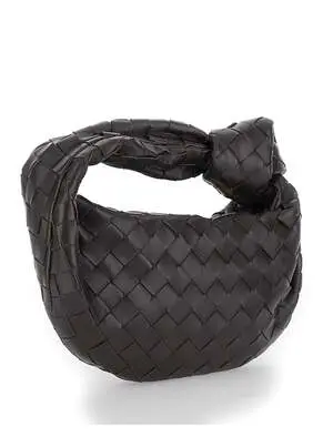 Bottega Veneta Mini Jodie Handbag - Brown