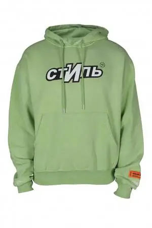 Heron Preston Oversized Cotton Hoodie