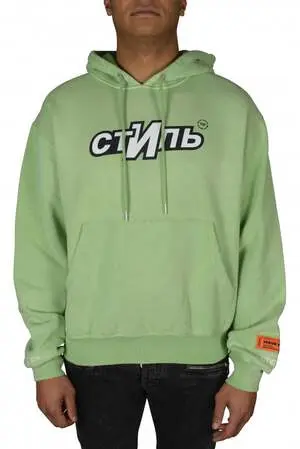 Heron Preston Oversized Cotton Hoodie