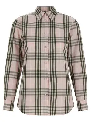 Burberry Emma Check Cotton Poplin Shirt