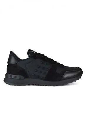 Valentino Garavani Rockrunner Sneakers - Black